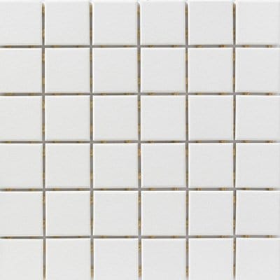 white patterned bathroom tiles