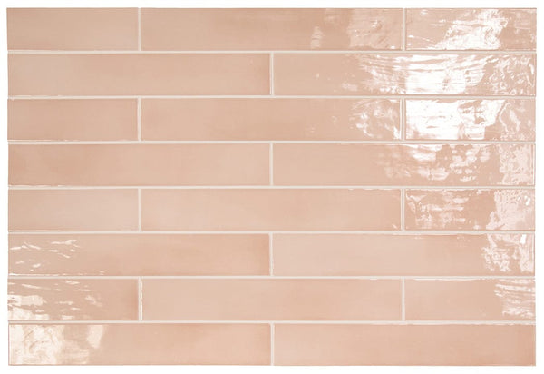 Manacor Blush Pink Wall Tile – Tiles and Deco