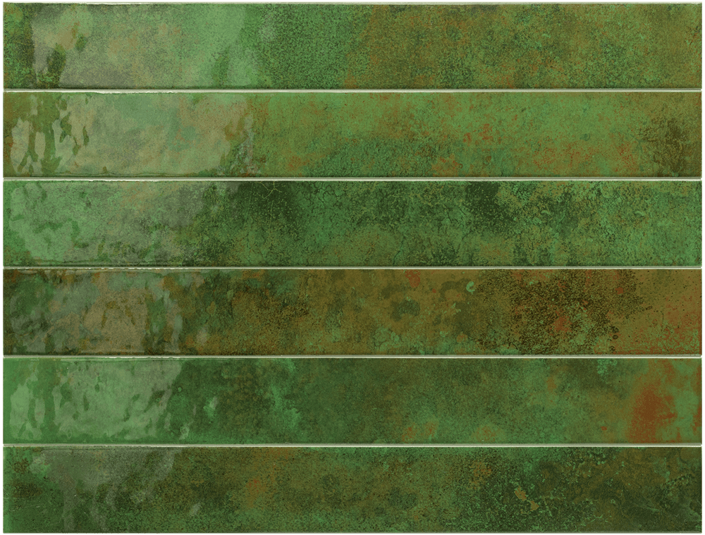 Bali Green Wall Tile | Tropical Accent Tile by Tiles & Deco