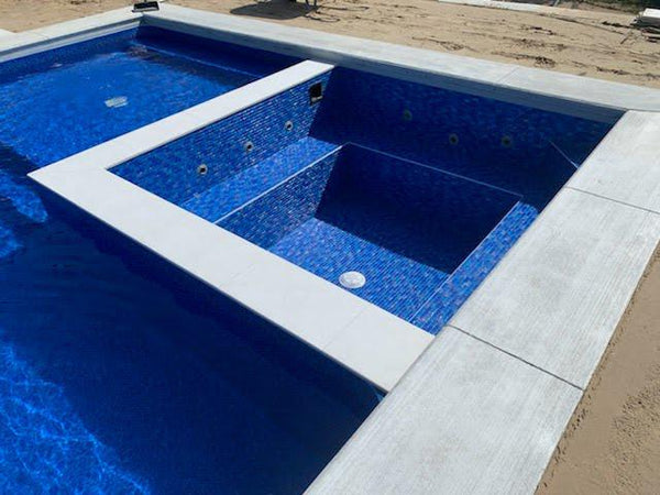 Bahamas Dark Blue Pool Tile | Shop Online - Tiles and Deco