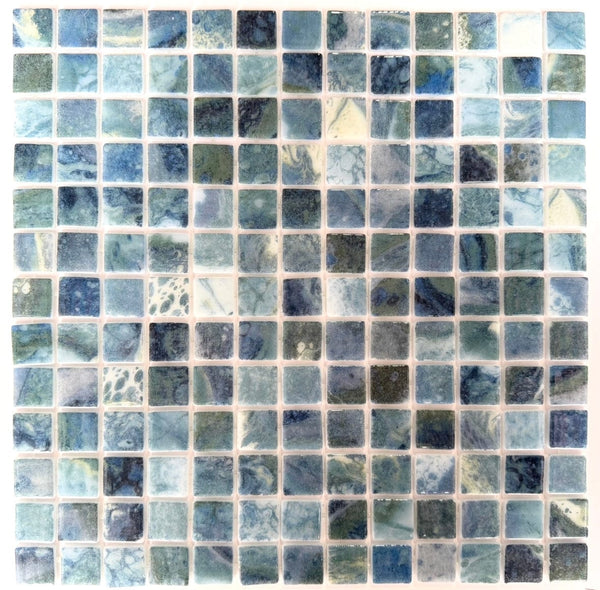 Mythos Light 1x1 Glass Pool Tile – Tiles and Deco