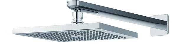2 Way Shower Head with Extension Arm - Chrome Finish – Tiles and Deco