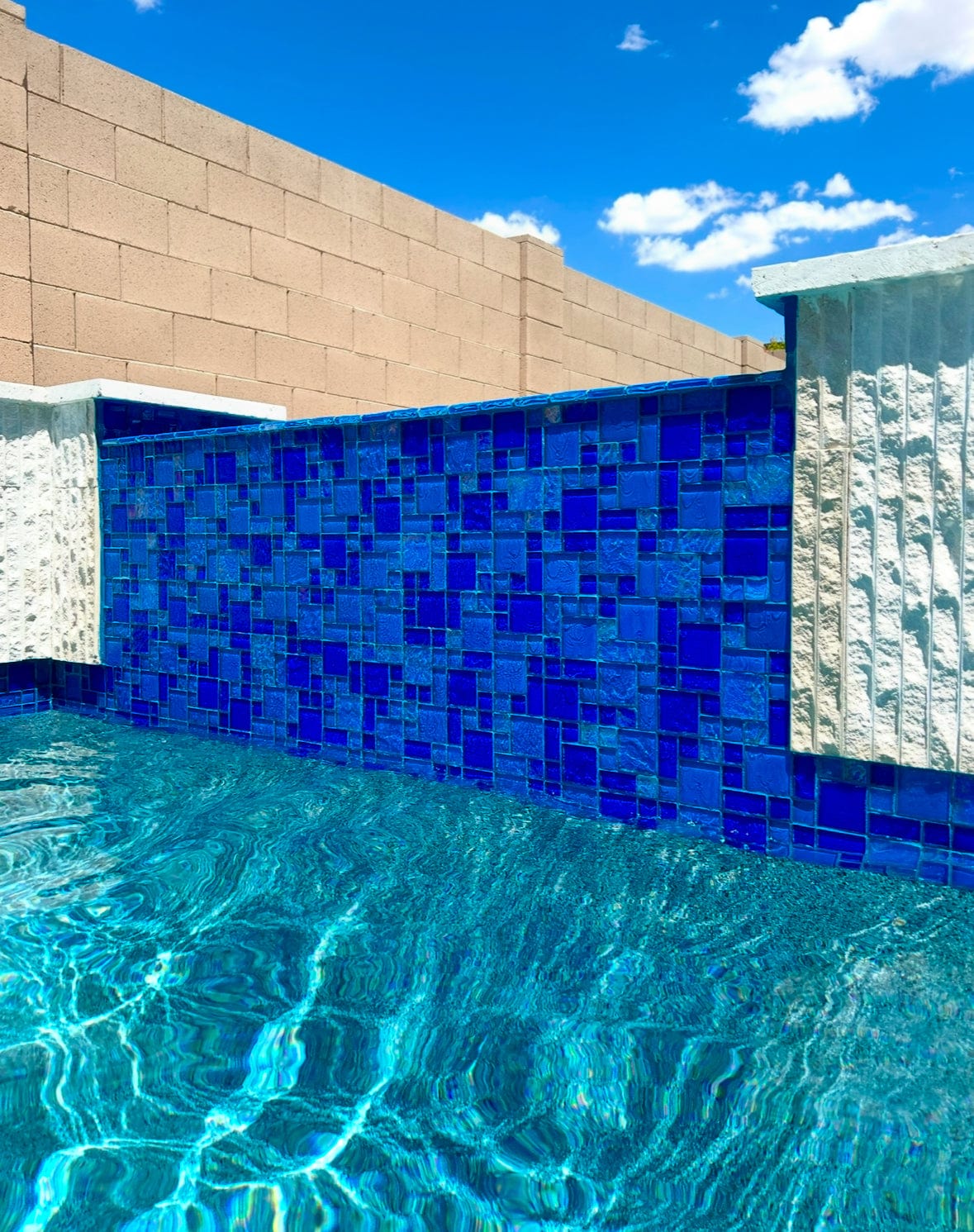 Bahamas Dark Blue Mix - Pool Tiles | Shop Online - Tiles and Deco
