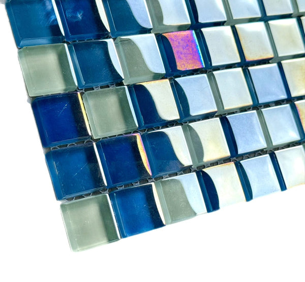 Ocean Life 1x1 Glass Tile | Tiles and Deco