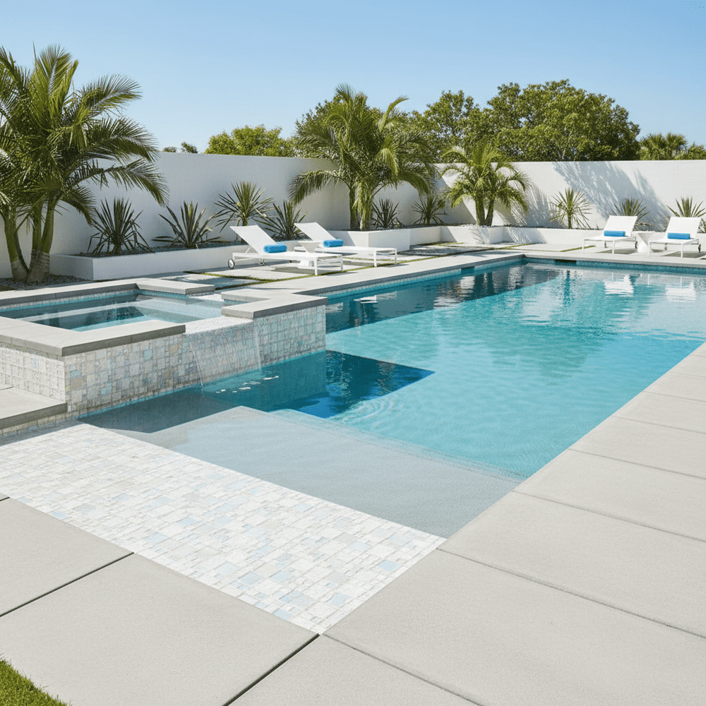 Bahamas Snow White Tile Mix | Mosaic Glass Tile - Tiles and Deco