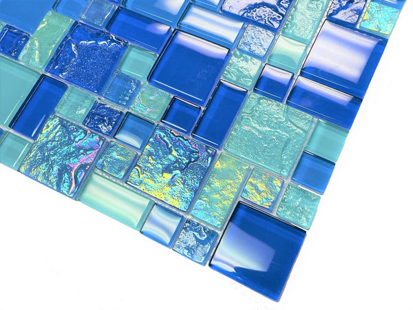 Bahamas Light Blue Blend - Pool Tile | Shop Online - Tiles and Deco