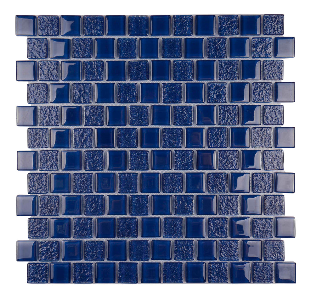 Serenity Blue 1x1 Tile | Frost-Proof Pool Tiles | 100% Glass