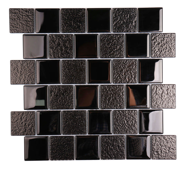 Serenity Black 2x2 – Tiles and Deco