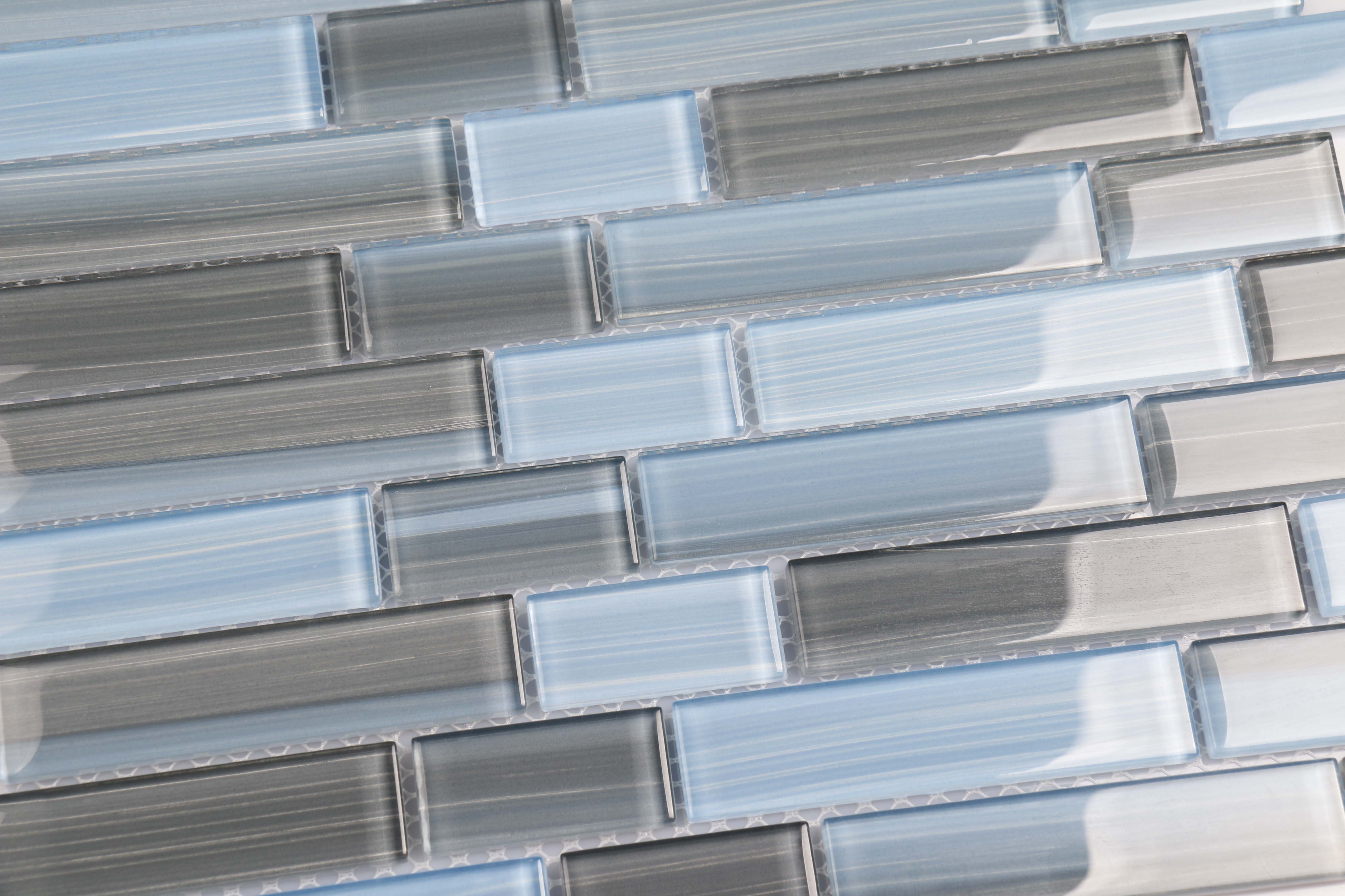 Horizon Blue & Grey Linear – Tiles and Deco