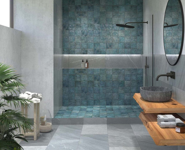 Turquoise Tahiti 6x6 Porcelain Tile – Tiles and Deco