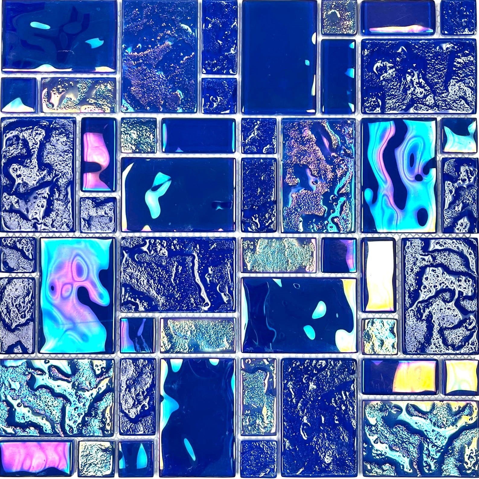 Nautical Cobalt Mix Tile | Tiles and Deco