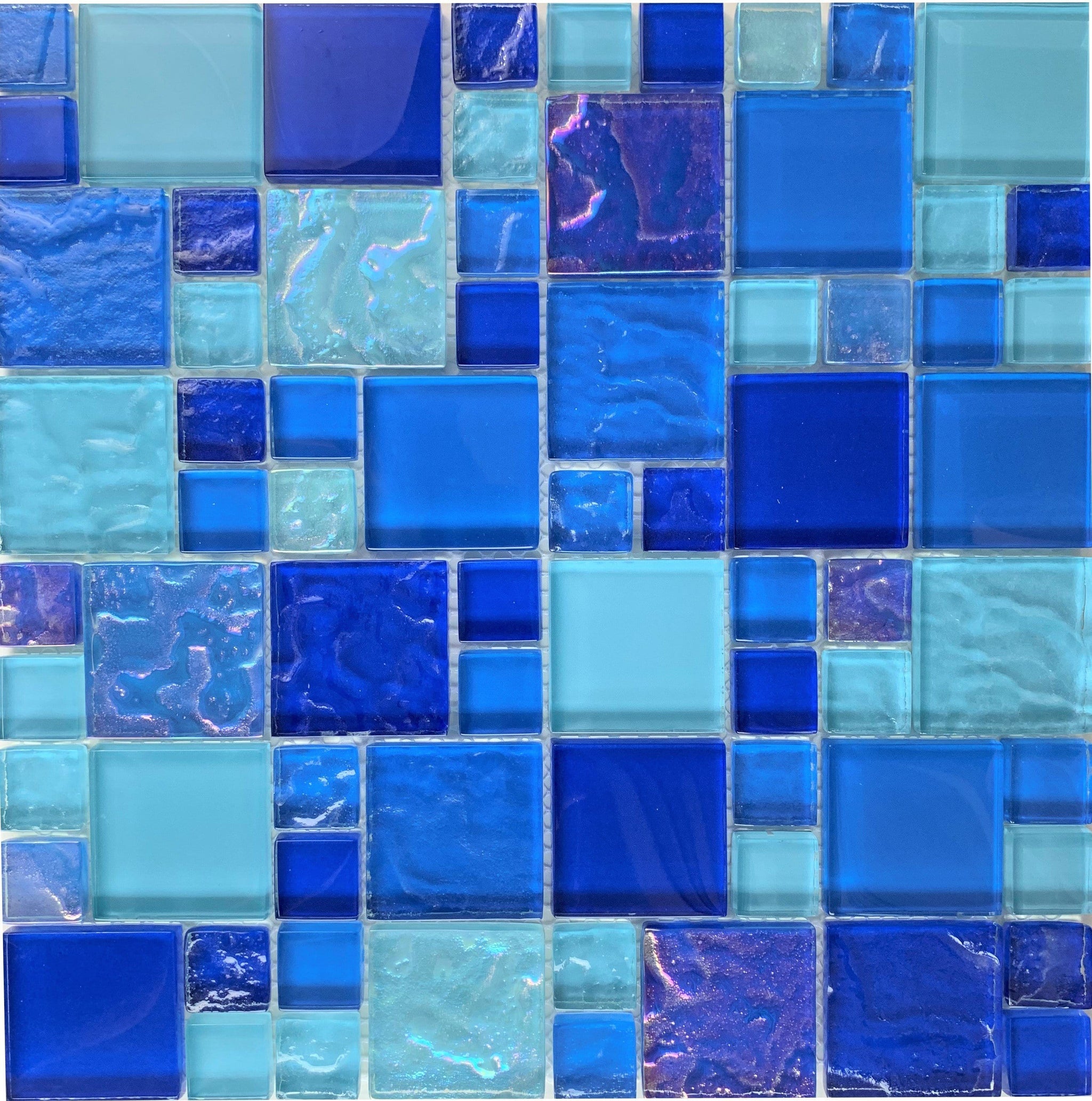 Caribbean Mixed Glass Tile | Frost Proof & Impervious